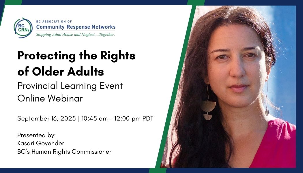 [Webinar] Protecting the Rights of Older Adults - Healthy Aging CORE BC